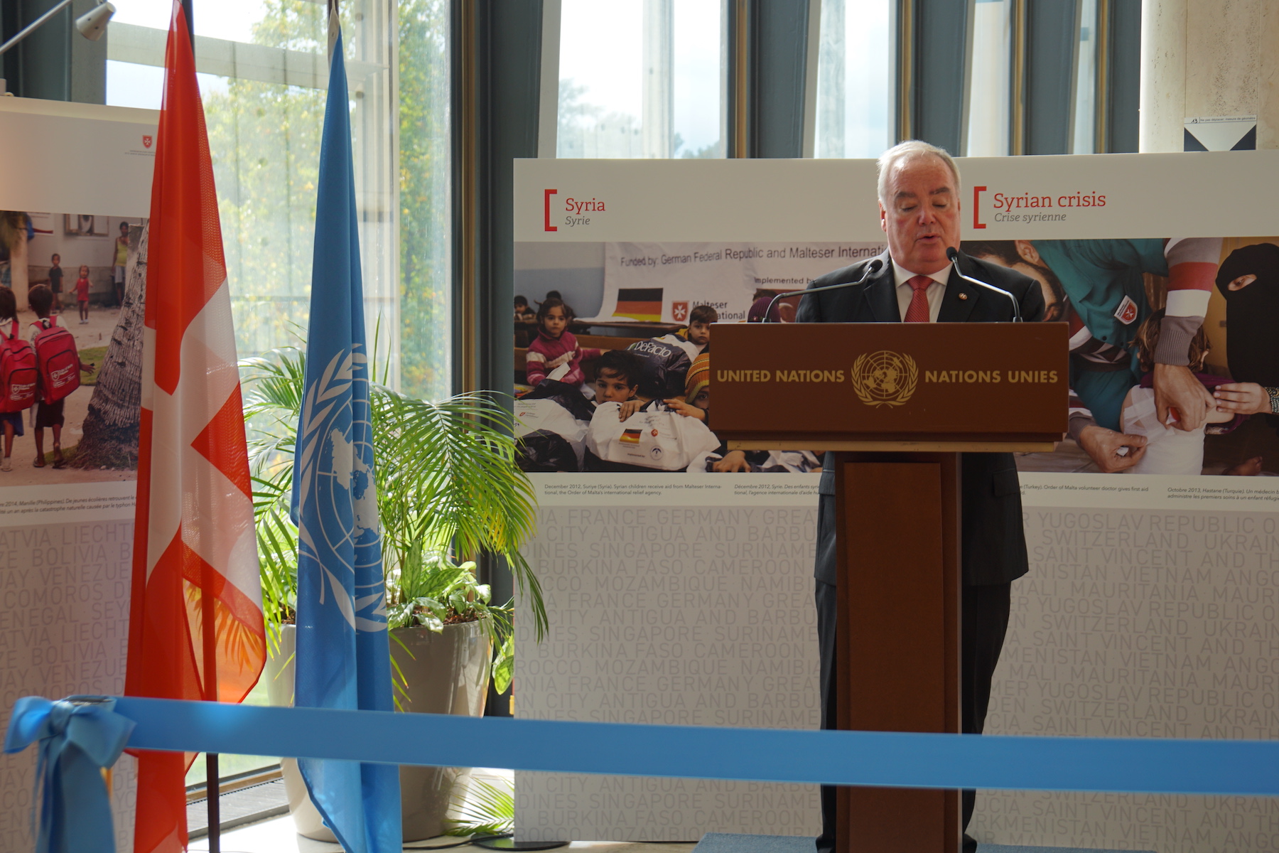 The Grand Master of the Sovereign Order of Malta on an official visit ...